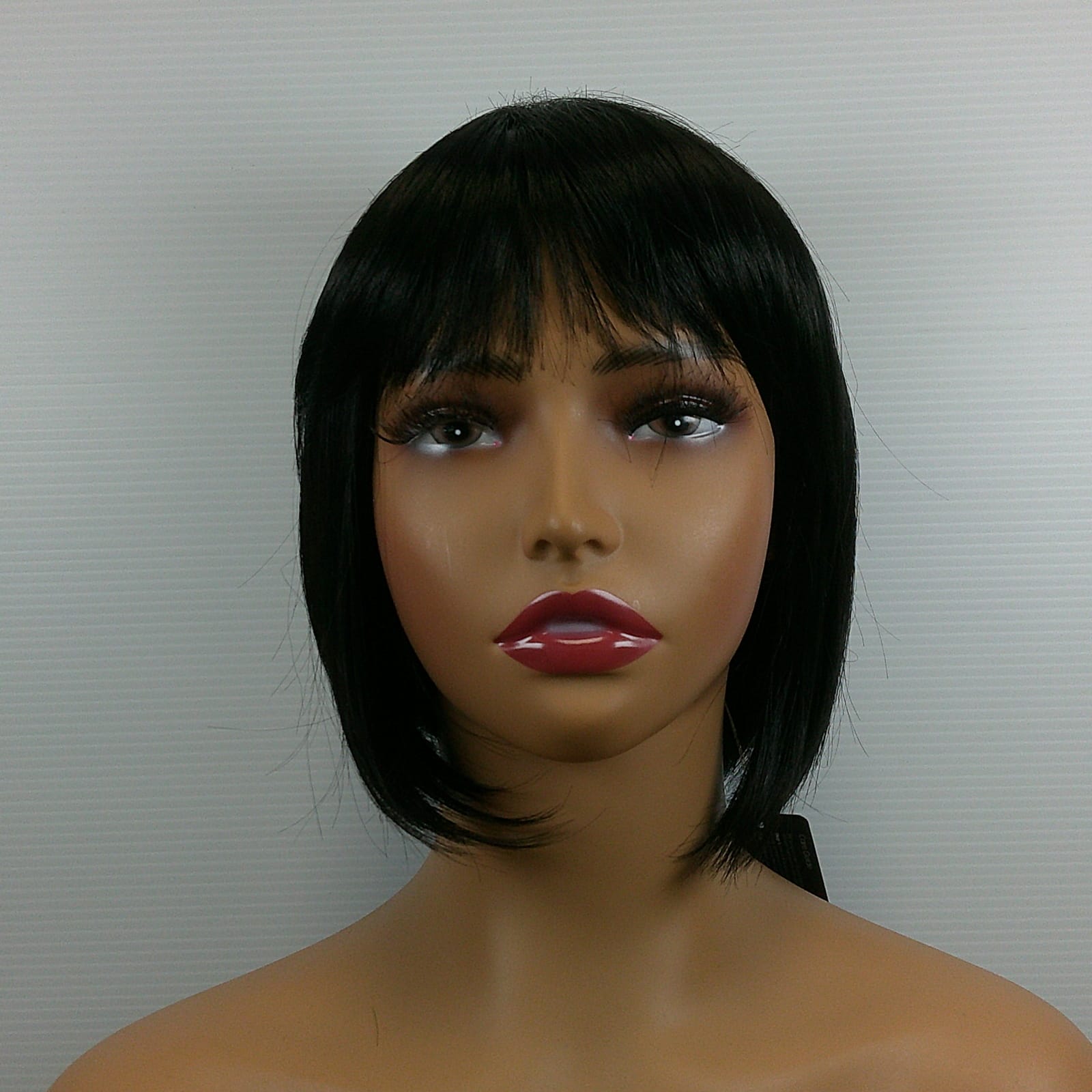 Bonnie - Black Short Length Synthetic HF Wig | Carolyn Anderson Salon